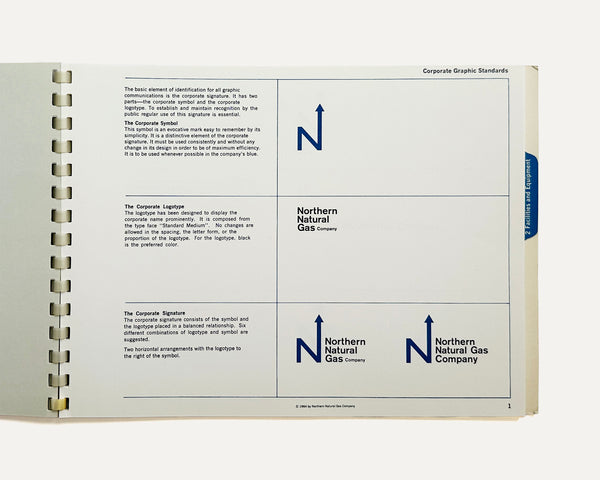 Northern Natural Gas Company: Corporate Identity Manual 1964 [Herbert ...